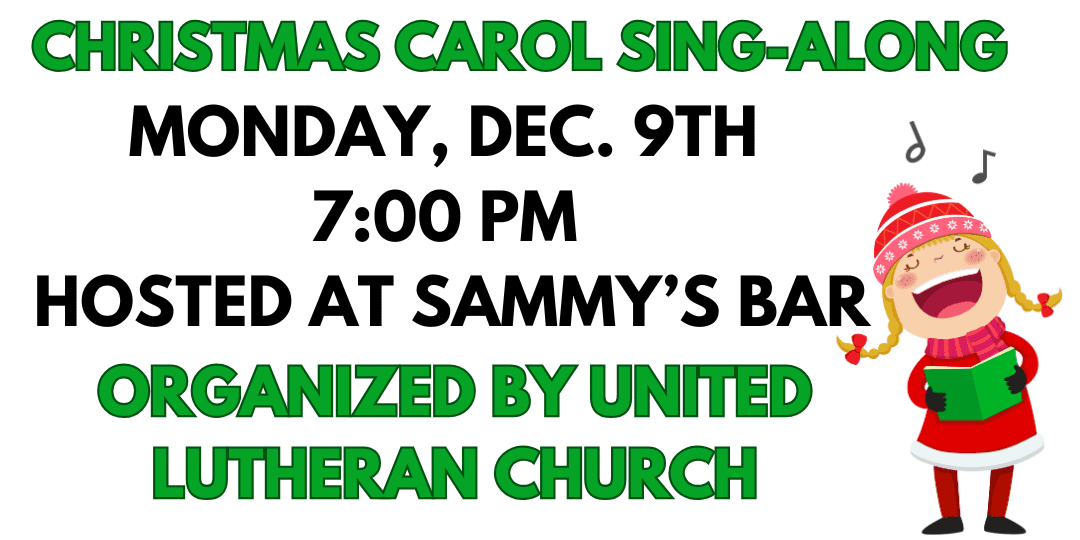 Christmas Carol Sing-Along - Cavalier Chamber of Commerce
