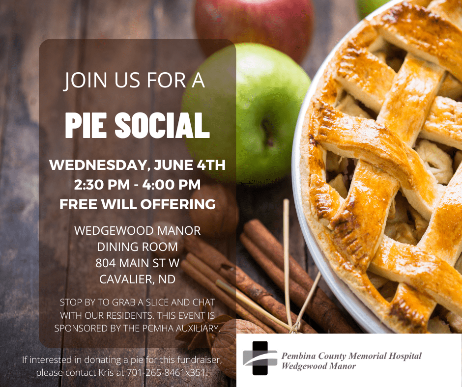Pie Social - Cavalier Chamber of Commerce